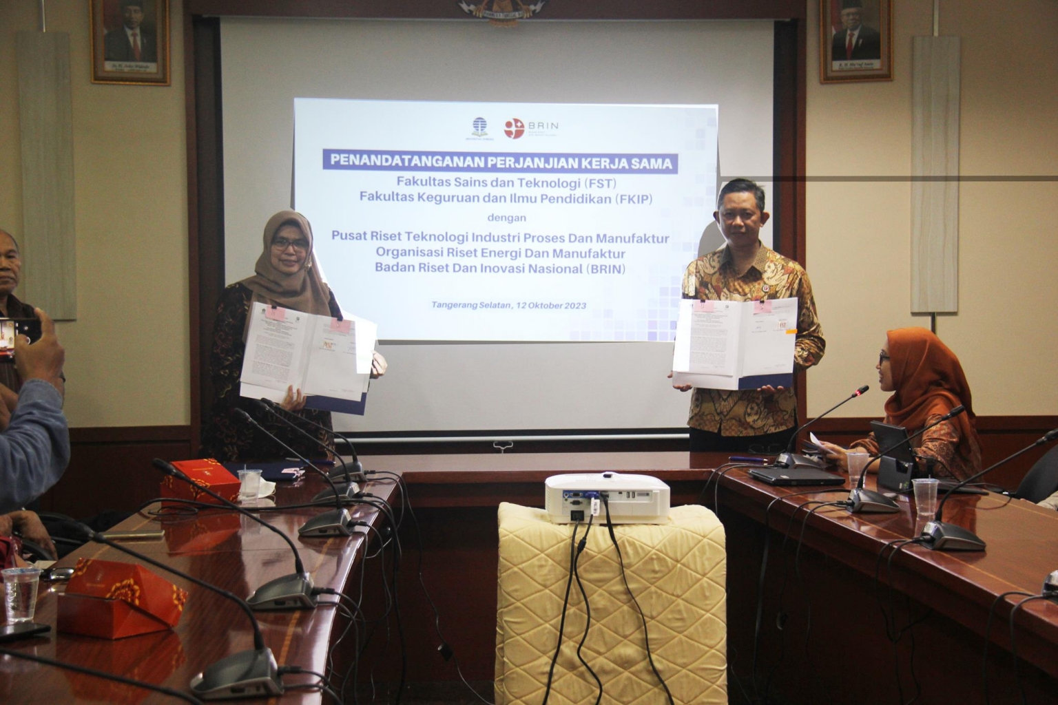 Fakultas Sains dan Teknologi Universitas Terbuka Perluas Kerja Sama dengan Badan Riset dan ...