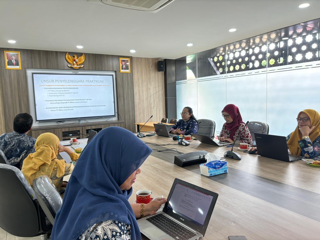 Tingkatkan Kerjasama, Fakultas Sains dan Teknologi Universitas Terbuka dengan Fakultas Biologi ...