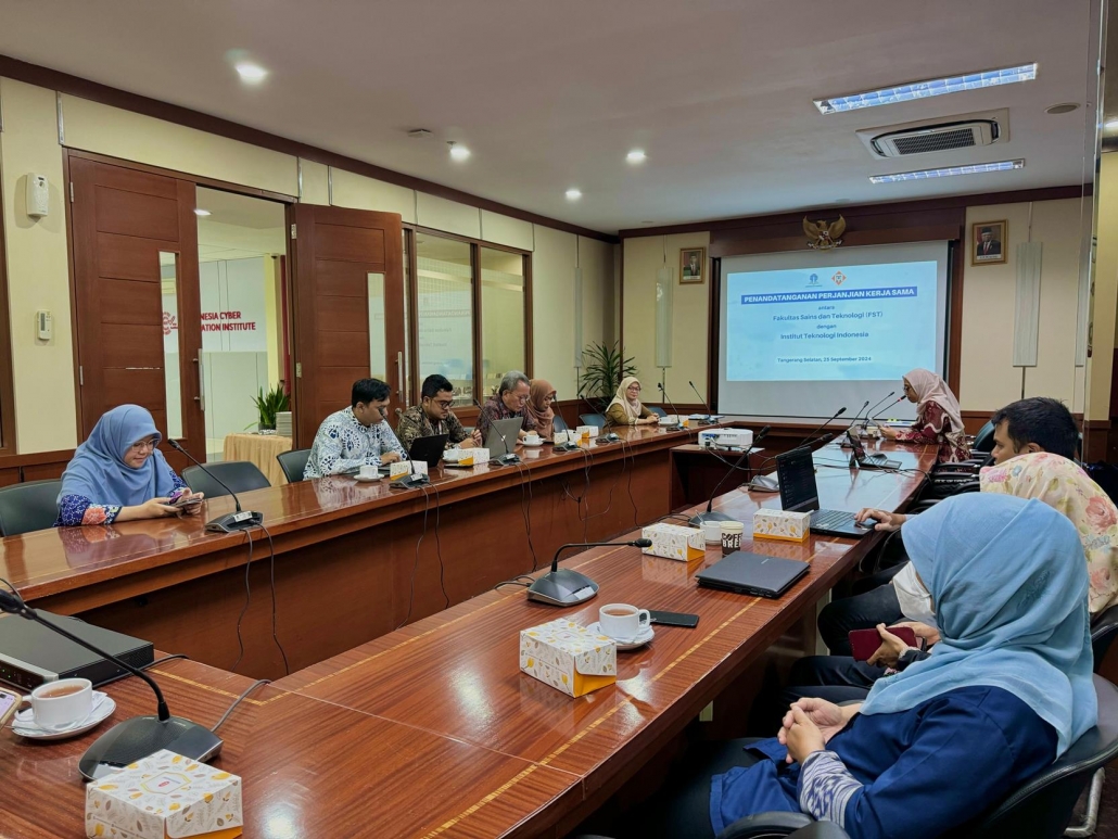 Penandatanganan Perjanjian Kerjasama FST-UT dengan Institut Teknologi Indonesia - Universitas ...