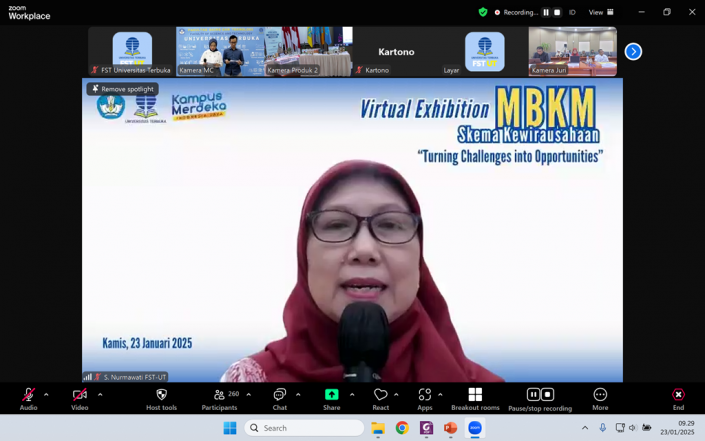 Virtual Exhibition MBKM Skema Kewirausahaan Universitas Terbuka 2025 ...